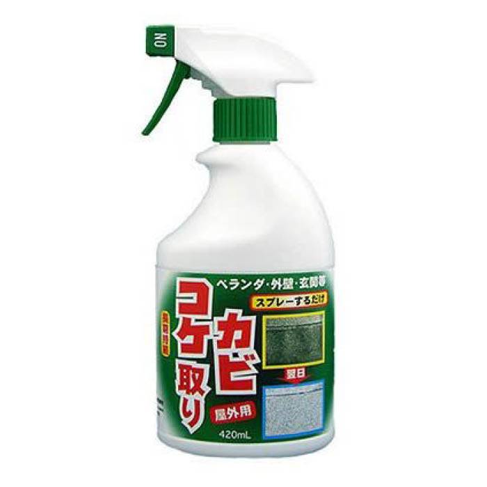 【特徴】内容量：420mlスプレーするだけの屋外用カビとり剤です。