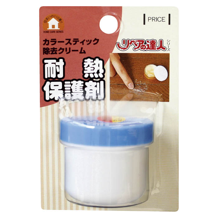 【特徴】製造国：日本種類：補修材油脂剤：ステアリン酸・鉱物油用途：フローリングキズ補修注意：耐熱保護剤を塗らないとカラースティックが余計な所にこびりついてしまいます。耐熱保護剤は必ず塗って下さい [サイズ]:6.8cm × 4.1cm × ...