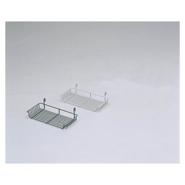 【特徴】生産国 ： 日本素材 ： スチール（エポキシ粉体塗装）仕様 ： 物が取り出しやすく置きやすいデザインタイプ ： メッシュパネル用トレーカラー ： ブラック