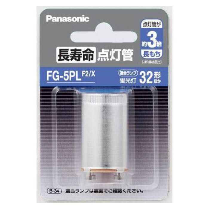 [商品仕様]：■寸法（mm）：管径：21×長さ：38■質量（g）：7■口金：P21■定格入力電圧（V）：147■平均点灯所要時間（秒）：3■作動回数（回）：18000■適合放電管：FCL32/30、FCL32／FL25SS、FL32S／FPL28