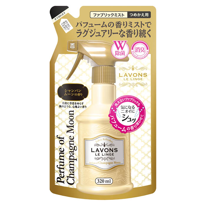 [特長]:■一瞬で除菌・消臭、ラ・ボンのファブリックミスト[仕様]:■内容量:320ml■香り:シャイニームーンの香り■成分:植物抽出物、エタノール、抗菌剤、香料 ■原産国:日本 [サイズ]:■サイズ(約):12.5cm×4.5cm×22cm