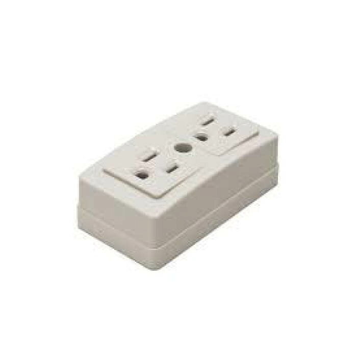 [仕様]：■巻締端子式■接地ダブルコンセント（送り端子付）■15A 125V