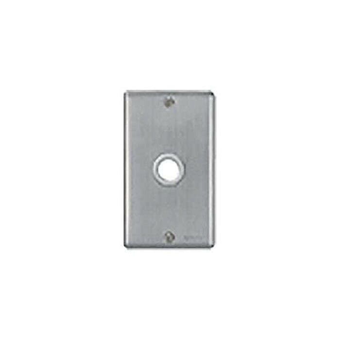 [詳細]：■新金属大穴電話線プレート（取付枠付）