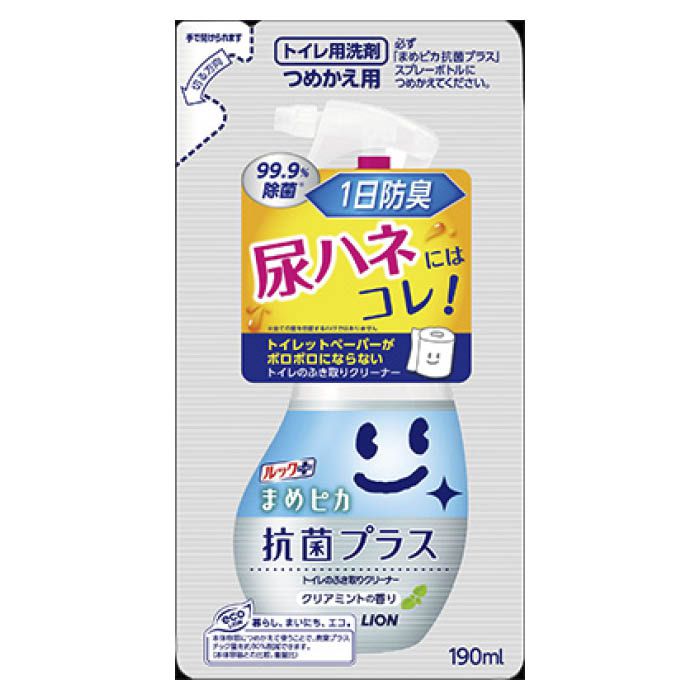 [特徴]：■「ボロボロ防止成分」配合で、トイレットペーパーがボロボロにならずに手軽に気持ちよく拭き掃除ができます。■「プチ泡スプレー」採用で、便座のウラやフチなど狭いところにもスプレーしやすく、泡がサッと拭き取れます。■洗浄・除菌成分が、飛...