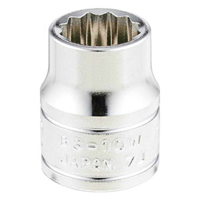 【特徴】■差し込み角：9.5mm（3／8）■12角ソケット