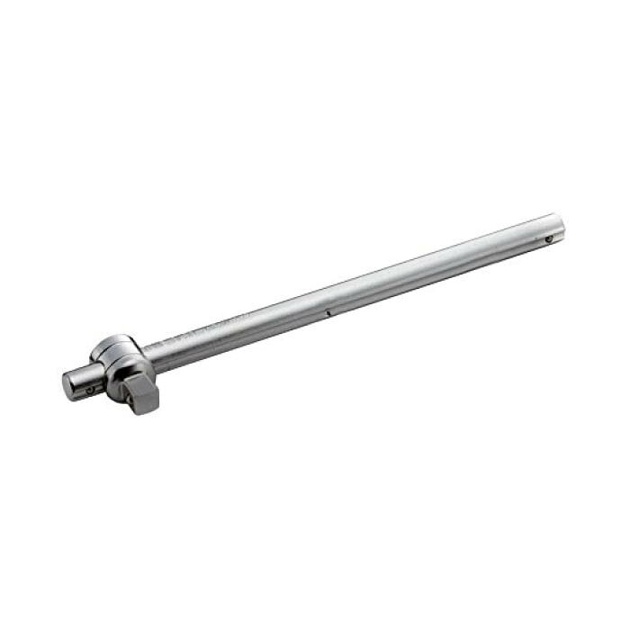 【特徴】■用途：差込角9.5mmソケット用ハンドル■ハンドル形状：棒状■仕様：ソケット差込口スライド可能■全長：200mm■重量：180g