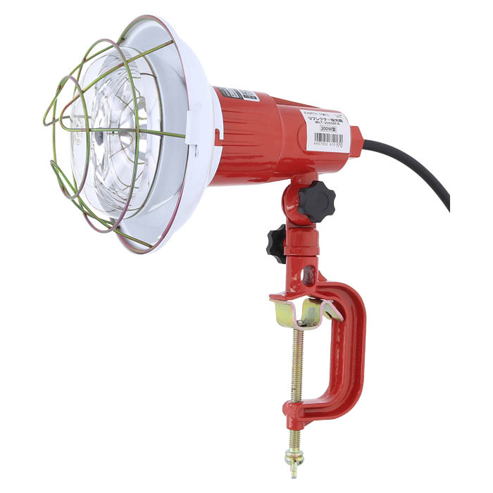 ■適用ランプ：110V-200W-口金E26■屋外用■コード長：約5m■AC100V家庭用電源