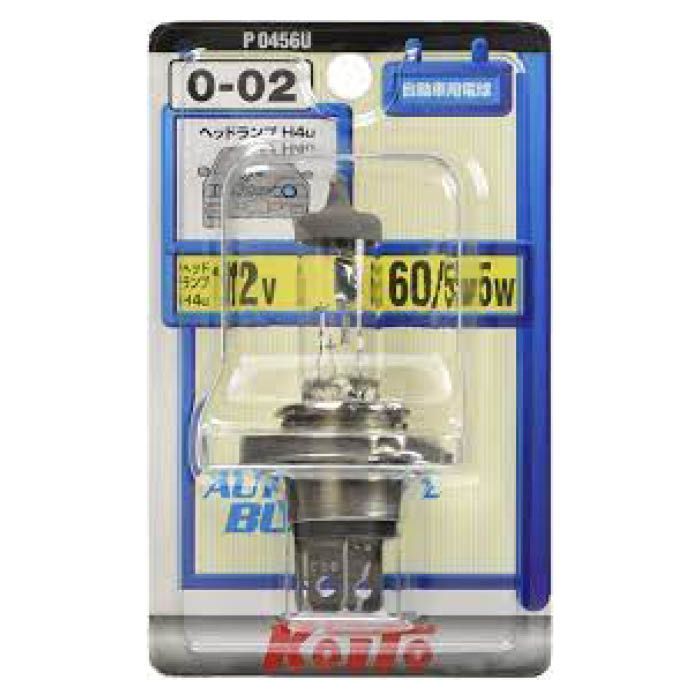 [仕様]：■タイプ：H4U■定格：12V 60／55W■光色：クリアー■口金：P43t-38改■ガラス球：T11