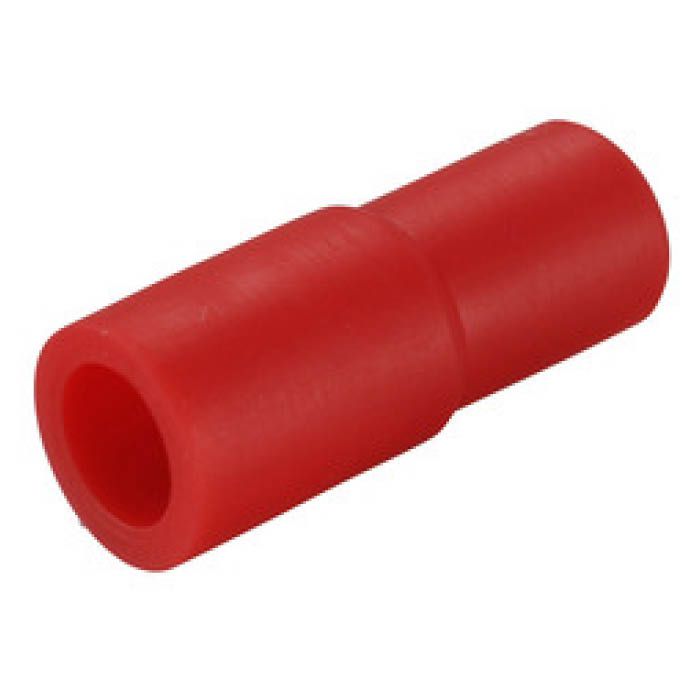 【仕様】：■ 定格電圧：600V■ 使用温度：60℃まで■ 適合端子：5.5mm2用■ 材質：エラストマー（TPE）■ 特長：燃やしても有毒ガスが発生しない鉛フリー■ 長さ：17.0mm※ EPゴム絶縁電線に使用する場合、変色するおそれがあ...