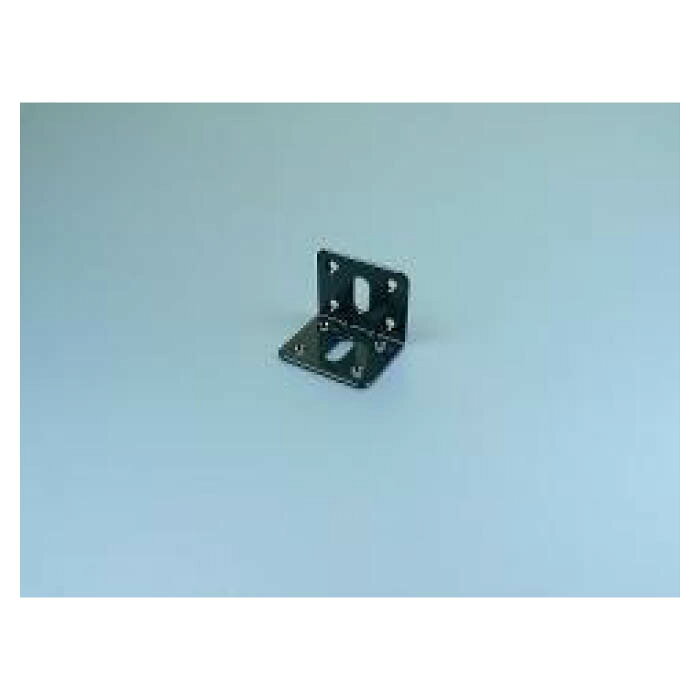 【特徴】■材質：鋼板■表面加工：カチオン電着塗装■サイズ（mm）：2×45×37×37■適応ボルトサイズ：皿ビス4mm、ボルト8mm■タイプ：L字タイプ