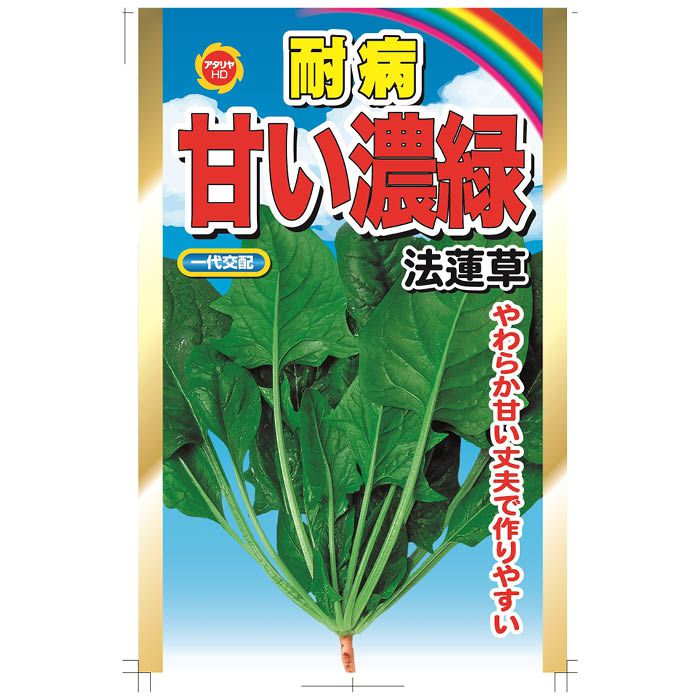 ベト病に強く、低温期の生育が旺盛で、株張り、株揃いに優れた中早生種※蒔き時期、収穫・開花時期等はパッケージ裏面の記載をご確認ください。※育成目安については、環境による変動があるため、これを保証するものではございません。※内容量、生産地、発芽...