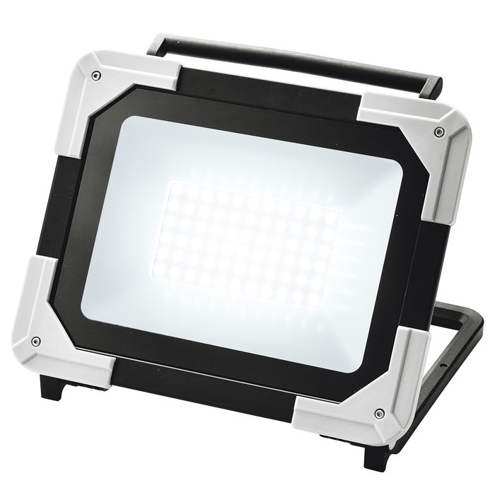 [仕様]：■定格電圧：AC100V■定格周波数：50／60Hz■定格電流：1.1A■使用電球：白色LED（交換不可）■全光束：約5500lm■正面照度：約2150lx■防じん、防水等級：IP65■コード長：約2m■質量：約1.37kg■設置...