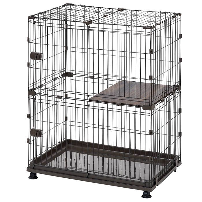 [特長]：■好み、設置場所に合わせて右開き、左開きを選べます。■お客様組み立てとなります。[仕様]：■適合種（目安）：猫■入口サイズ（約）：380×490mm■トレー内寸（約）：820×500mm■耐荷重（約）：棚板6kg■棚板サイズ（約）...