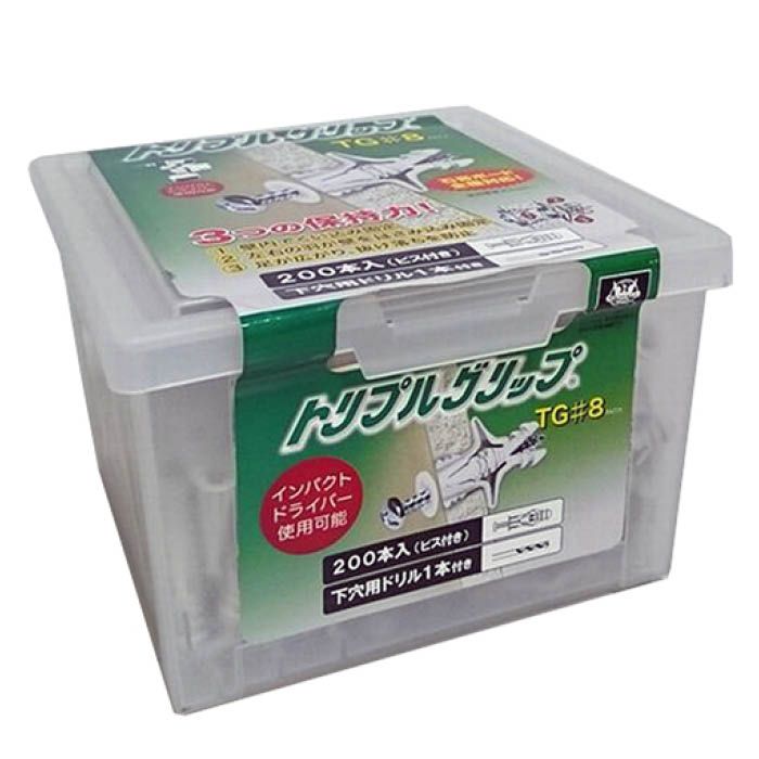 [特長]■石こうボード、ブロック、コンクリート、ベニヤ板、など壁面に抜群の保持力を発揮。■どの石こうボード（9.5mm、12.5mm、15mm厚）にも対応[仕様]■材質：ポリプロピレン