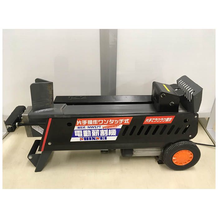 [仕様]：モーター■100V1500W薪割り力■7t直径32cm長さ52cmオイル容量■6.5Lリミットストッパー付き。