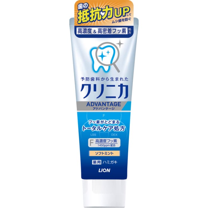 [特長]:■フッ素がとどまる【トータルケア処方】　「予防歯科」に大切な3つのポイント(フッ素を残す・菌を増やさない・歯垢除去)を1本で、トータルに実践できる薬用ハミガキ。■「予防歯科」の3つのポイント(フッ素・殺菌・歯垢除去)を1本でトータ...