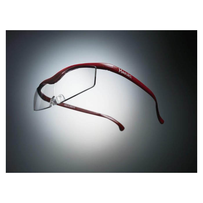 【特徴】■サイズ：【本体】W145×H35mm 【レンズサイズ】W127×H31.5mm 【フレームの長さ】155.1mm■質量（g）：23 ■ 耐荷重：90kg■レンズサイズ：標準レンズ■カラー：赤■拡大倍率：1.6倍率■屈折率：2.5D...