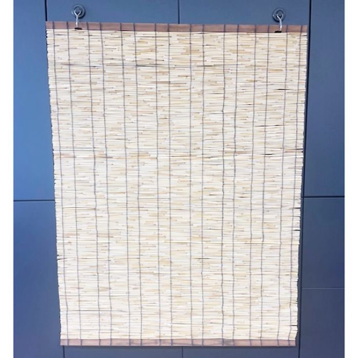 [仕様]■巾88cm×高さ112cm 半間腰高窓用■上下に燻し炭化竹を使用■本格的な2列編みで高級感を演出[用途]■風を通し日差しを和らげる■古き良き空間を演出■省エネ効果とプライバシー保護※天然素材による工芸品のため表示サイズと多少異なる...