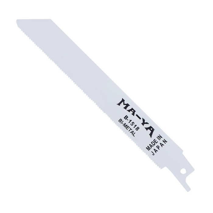 [仕様]：■材質：コバルトハイスバイメタル■全長：150mm■厚み：0.9mm■山数：18山■切断能力：70mm■内容量：3枚[用途]：■厚さ2mm以上の厚物、ステンレス、鉄管、軟鋼、鉄板、非金属、合成樹脂、パイプなどの切断に[特長]：■刃...
