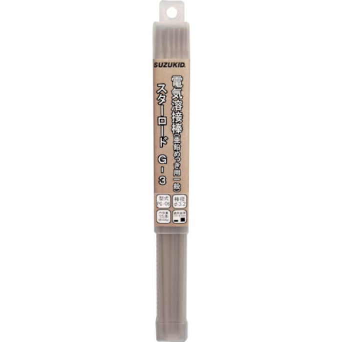 亜鉛メッキ鋼材用溶接棒です。メッキを_さず溶接をしても、ピット、ブローホールなどへの耐気孔性に優れた設計がされているため、溶接欠陥の発生による手直し工数を低減できます。
