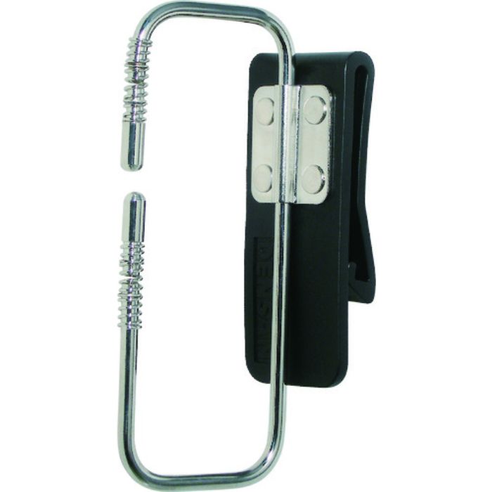 [仕様]：テープ用ホルダー[用途]：●片手でワンアクション●絶縁テープ19mm幅3個収納可能●ベルトなどに装着できるクリップ型●奥のテープを取り出す時は手前のテープを上方へ逃がしてから取り出します。