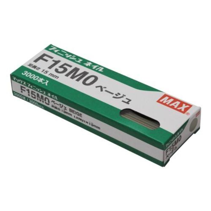 [仕様]：■材質：鉄■色：ベージュ■全長：15mm■胴部径：1.05mm■頭部径：1.9×1.26mm■連結方法：接着剤■入数：3000本[用途]：■フィニッシュネイル用仕上釘[特長]：■頭径の小さい仕上げ用途に使用される釘■色のバリエーシ...