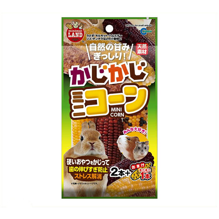 [特長]:■自然の甘みぎっしり。適度なかたさで歯の健康をサポート!!■硬いおやつで歯の伸びすぎ防止・ストレス解消■小動物が大好きな適度なかたさのコーンのおやつです。■天然素材を使っています。■適度なかたさで歯の健康をサポ―トします。[仕様]...