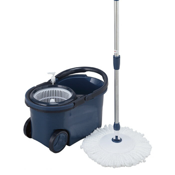 [特長]：■マイクロファイバーで傷を付けずに細かいホコリや髪の毛を絡み取る■移動が簡単なキャスター付き■持ち運びに便利なハンドル付き■フローリング・家具の下・窓ガラス・タイル等いろいろな場所に使えます♪[サイズ（約）]：モップ：柄の長さ12...