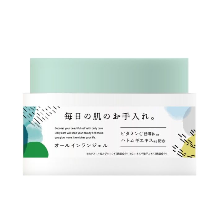 [特長]：■すっとのびてべたつかないオールインワンタイプのジェル。忙しい毎日を過ごしている方々へ、ラクして美しいお肌のお手入れをサポート。■メラニンが過剰に作られるのを抑制しシミを予防する効果があるアスコルビルグルコシド（持続型ビタミンC誘...
