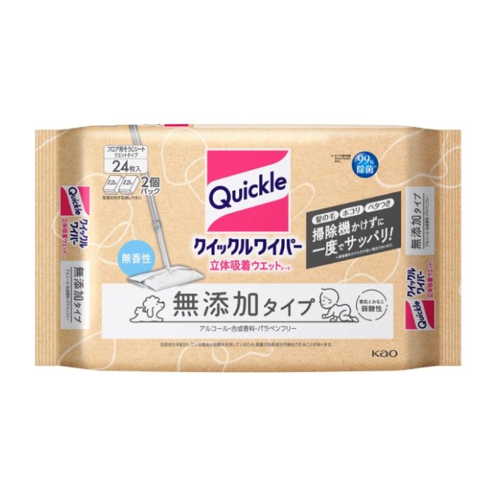 汚れ落ちとやさしさを両立した無添加タイプのウエットシート。髪の毛、ベタつきまで掃除機かけずに一度でサッパリ!洗浄液を含んだ立体構造のシートにより、髪の毛・ホコリ・花粉・ハウスダスト・食べこぼし・泥汚れまで一度に拭きとれます。洗浄液は、小さな...