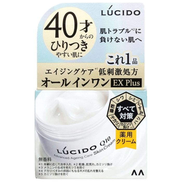 [特長]：■1品6役（化粧水、乳液、クリーム、美容液、パック、アイクリーム）のオールインワン■乾燥・カミソリ負けなどにより肌のひりつきを感じているミドル男性に。■40才からのひりつきやすい肌に。■アルコールフリー（エタノール無添加）、メント...