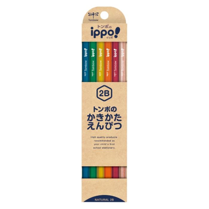[仕様]：■木の質感を生かした優しいデザイン。■六角軸12本入り　紙箱入り■ノンキャラクター■硬度：2B