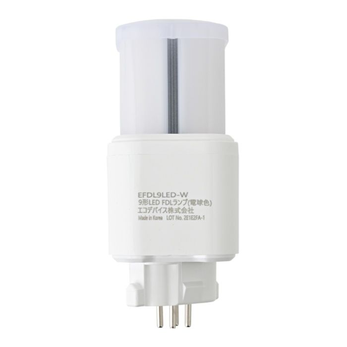 [仕様]：■種別：9形■光色：電球色■消費電力：6W■全光束：600lm■演色性：Ra80以上■定格寿命：40000時間