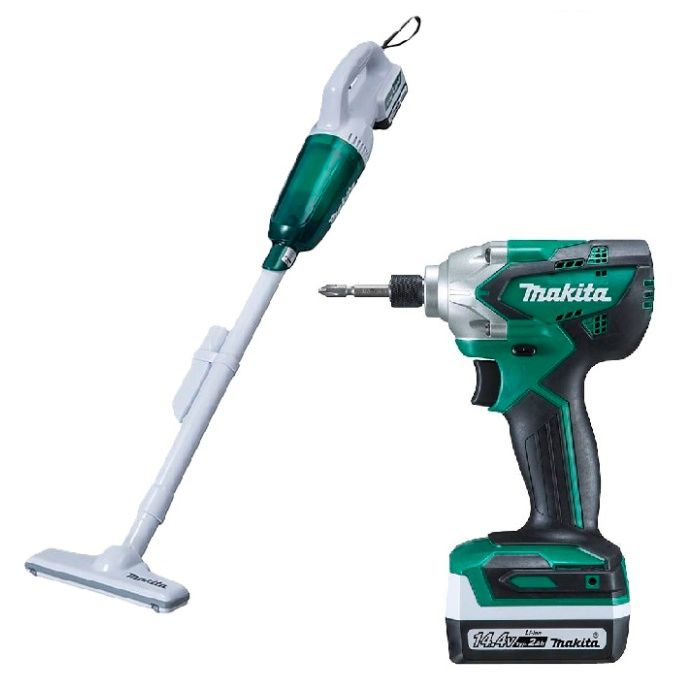 [14.4V充電式インパクトドライバ MTD001DWA]※バッテリBL1420G×1本、充電器DC18WB、ソフトケース付※約105分充電[特長]：■インパクト機構でパワフル＆スピーディ：ハンマーで打撃しながら締付けるのでより強力な締付け...