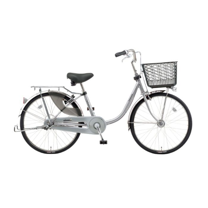 [特長]：■スタンドを立てると同時にハンドルが固定される「スタピタ2S」。■2灯のLEDが夜道を照らすオートライト機能付きの「ツインLEDビームランプ」。■耐久性が高い、「ハードランナータイヤ＆肉厚チューブ」。■お買い物や通学時に便利な大容...