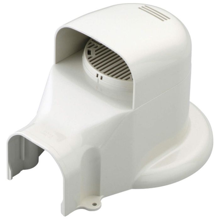 [特徴]：■換気キャップは360度回転■後付け用[仕様]：■材質：PVC+ABS（格子部）■色調：アイボリー■サイズ：詳細図寸法（mm）A：73、B：61、C：161、D：203、E：-、F：170、G：99■適用エアコンキャップサイズ：・...