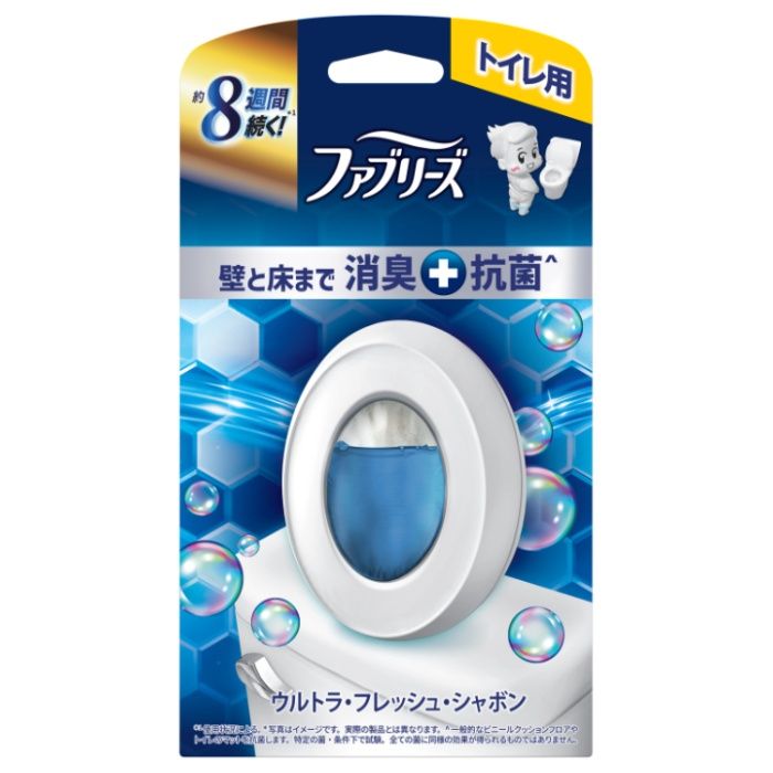 [特長]：■約8週間、使いはじめから終わりまで消臭効果が持続。トイレの室内の空気を継続的に消臭。■壁、天井を防臭コートすることで、嫌なニオイの付着を防ぐ。■自動ニオイセンサー技術+抗菌で、防臭に加えて菌の増殖を防ぐ。■一般的なビニールクッシ...