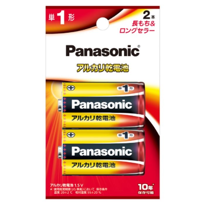 [特長]：■使用推奨期限10年で長期のストックにもおすすめ■液漏れ防止製法Ag+採用で大切な機器にも安心して使える■タフコート採用で長期使用における接触抵抗の上昇を半減[仕様]：■タイプ：アルカリ乾電池■形状：単1形■電圧：1.5V■寸法：...