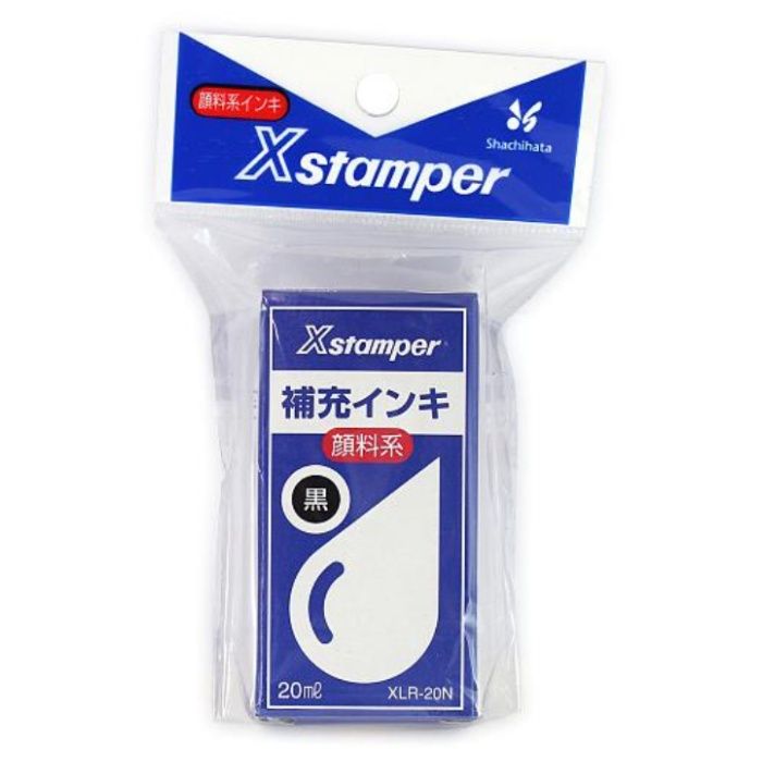 ■シャチハタ顔料系Xスタンパー用黒の補充インキです。■色を注意して補充してください。
