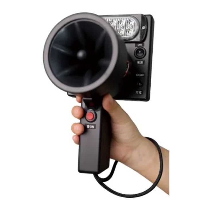 ■音圧レベル110DB■増幅デジタルアンプ■充電時間約10時間■動作回数300回以上