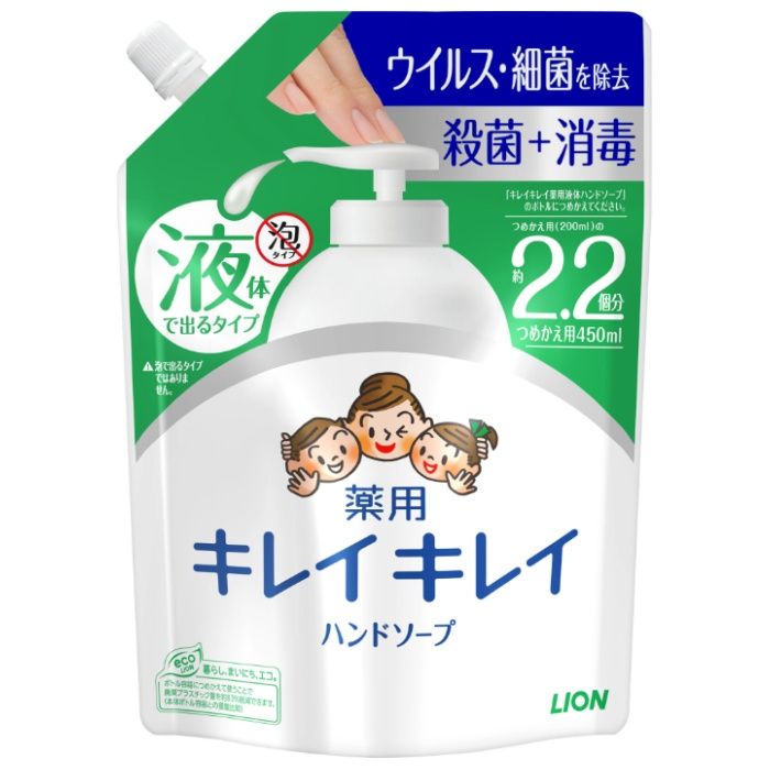 [特長]：■「殺菌成分」配合で、手肌を清潔に保つ。（※全てのウイルス・細菌に効果があるわけではありません。）■たっぷり泡立ち、すばやく泡が切れる。■天然ローズマリーオイル（香料）配合。■手に残りにくい『シトラスフルーティ』の香り。■100％...