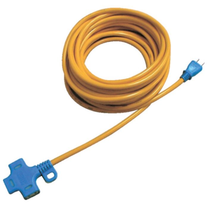 【仕様・規格】　S-VCT1.25mm2×2芯ソフト電線を使用電線仕様長さ（m）：10電線仕様太さ（mm2）：1.25電線仕様芯数（C）：2コンセント仕様定格：125V・15Aコンセント仕様形状：ニ相コンセント仕様個数：3電線種：S-VCT...