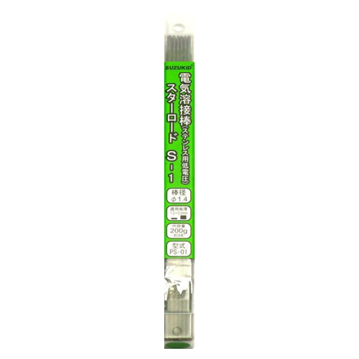 用途：ステンレス用重量：200g棒径：1.4mm棒長：230mm内容本数：約38本溶接板厚：1.2~3.0mm溶接電流：30~60A用途：低電圧ステンレス用被覆アーク溶接棒。特長：■ステンレス素材に使用します。■この電気溶接棒はステンレス鋼...