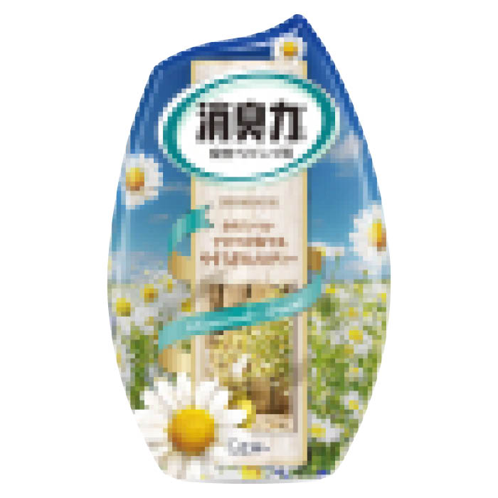 [特長]:■ナノパウダー配合で、すばやく強力に空間を消臭。[仕様]:■内容量:400ml■使用期間:2～3ヵ月持続　(使用環境により異なります)■用途:室内用消臭・芳香剤■香り:アロマカモミールの香り■成分:無機系消臭剤、植物精油、香料、界...