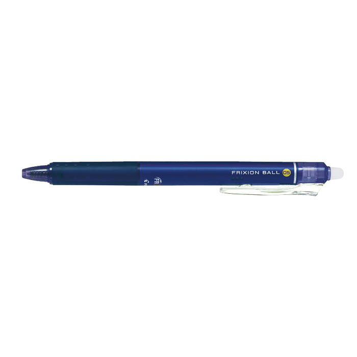 [特長]■ノック式のフリクションボールペンです[仕様]■サイズ（約）：最大径Φ11.1mm、全長146mm、ボール径0.5mm（極細）※フリクションは消せる筆記具です。証書類・宛名など消えてはいけないものには使用しないでください