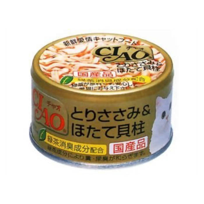 ゼリータイプ[特長]:■低脂肪のとりささみがベースです。[原材料]:■鶏肉(ささみ)、ほたて貝柱、でん粉、増粘多糖類、ビタミンE、緑茶エキス[栄養成分表示]:■粗たん白質13.0%以上、粗脂肪0.5%以上、粗繊維0.1%以下、粗灰分1.5%...