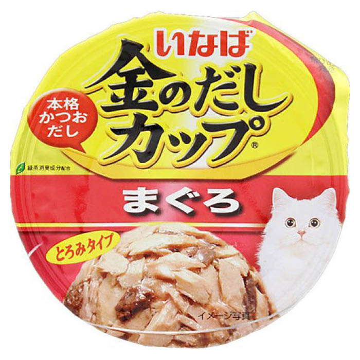 とろみタイプ[特長]:■開けやすく、軽いプラスチックカップのウエットフード。[原材料]:■かつお、まぐろ、かつお節エキス、増粘多糖類、ビタミンE、タウリン、緑茶エキス[栄養成分表示]:■たんぱく質9.0%以上、脂質0.1%以上、粗繊維0.1...