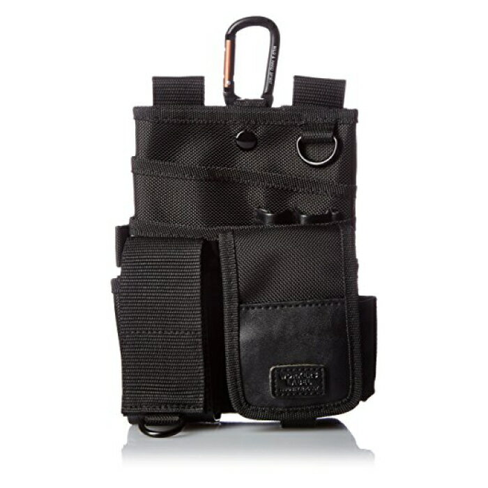 道具差し、携帯電話ポケット付きのシザーケース型ケース