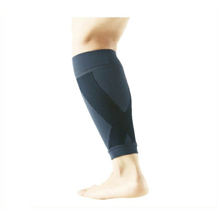 [特長]：■テーピング機能付の進化系サポーターです。■ふくらはぎを力づけて脚を軽くします。[用途]：■ふくらはぎ用サポーター。[仕様]：■色：ブラック■サイズ：L[材質・仕上]：■ナイロン、ポリウレタン[質量]：■81g[原産国]：■日本[...