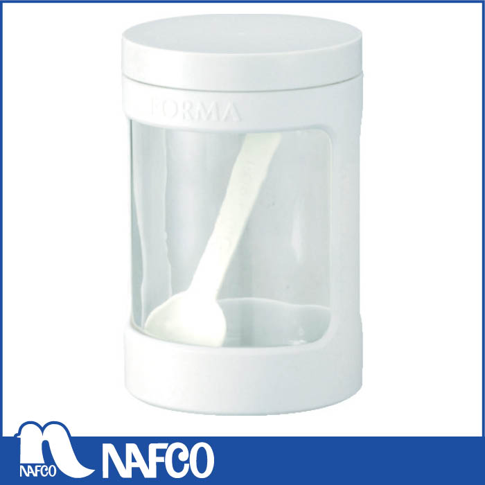 [特長]:■固体・液体を密閉できるガラスの保存容器です。■3色のプラスチックカバー付で、仕分け、分類に最適です。[仕様]:■色:ホワイト■幅(mm):96■容量(L):0.68■奥行(mm):96■高さ(mm):145[材質・仕上]:■本体...